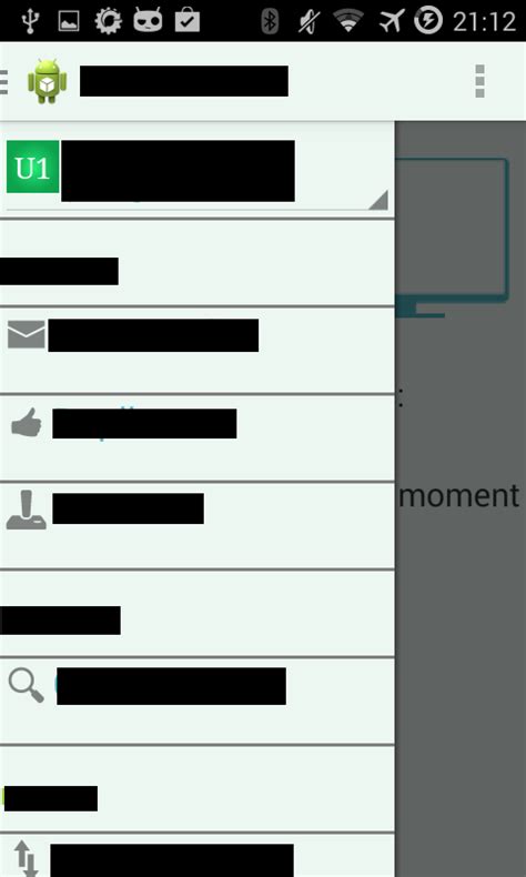 Xml Android Navigation Drawer Remove The Horizontal Bars Separating