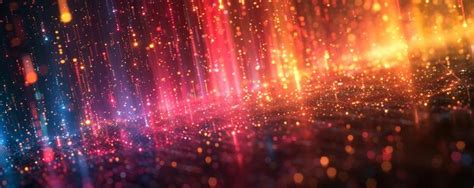 binary code raining down like confetti a wallpaper premium ai