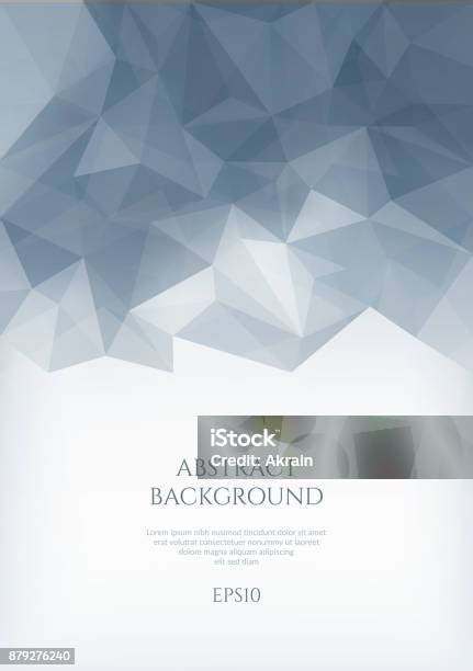 다각형 스타일에 추상적인 배경입니다 3 차원 기하학적 도형입니다 세로 형식입니다 0명에 대한 스톡 벡터 아트 및 기타 이미지 0명 3차원 형태 가리기 Istock