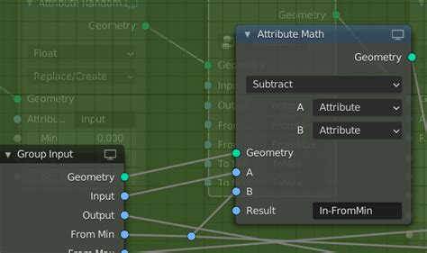 How To Put An Attribute Value In From Min From Attribute Map Range