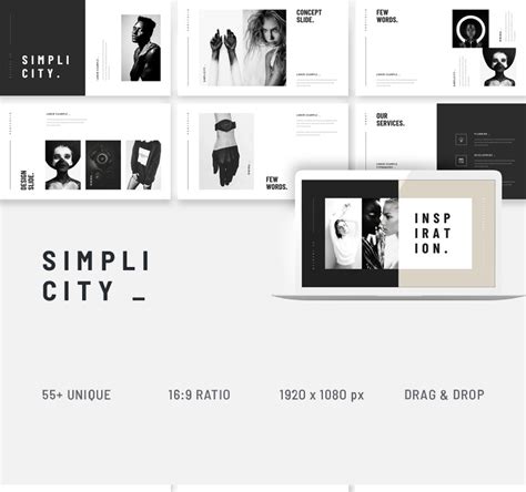 Simplicity Powerpoint Template 77714 Templatemonster