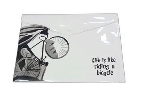Plastic Button File Folder For Office Paper Size A4 At ₹ 20 Piece In