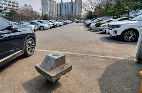 세계로컬타임즈 공공측량 도구 ‘도시기준점 계양구청 주차장에 방치