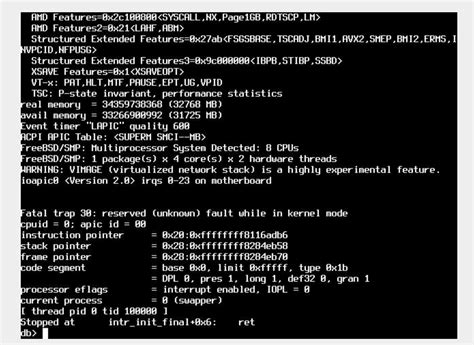 Fatal Trap 30 Hang At Boot Truenas Community