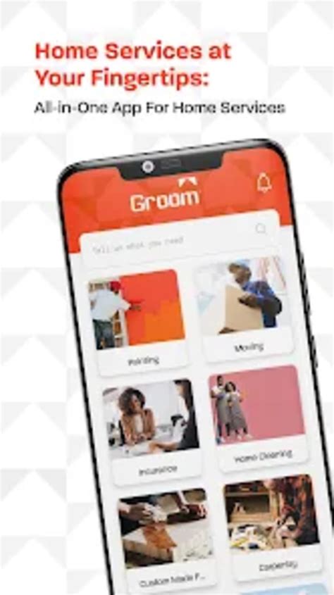 Groom Home Services Platform For Android Download