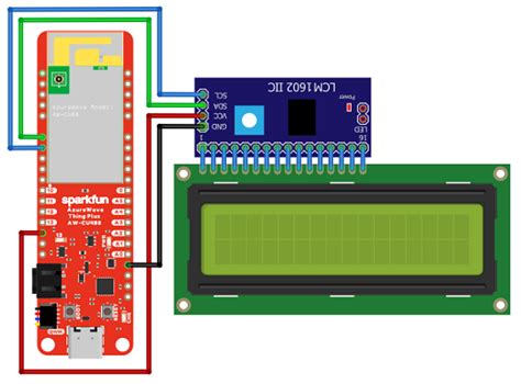 I2c Display Data On Lcd Screen Realtek Iotwi Fi Mcu Solutions