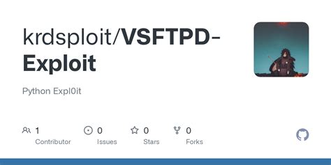 GitHub Krdsploit VSFTPD Exploit Python Expl0it