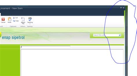 Sharepoint Enterprise Scroll Bar Not Showing After Applying Theme