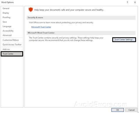 fix office has detected a problem with this file avoiderrors