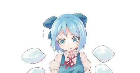 東方 ちょい濡れチルノちゃん いちのイラスト Pixiv