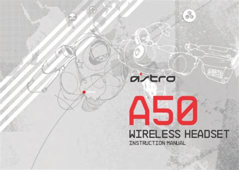 User Manual Astro A50 Wireless English 15 Pages
