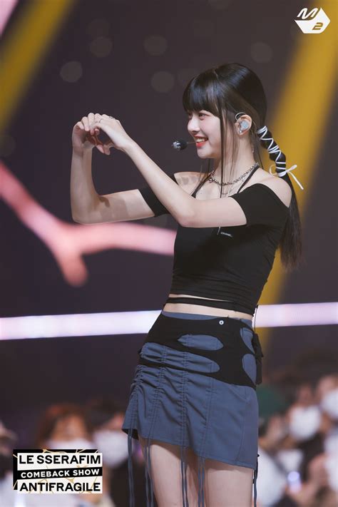221017 Le Sserafim Impurities Comeback Show By Mnet Kpopping