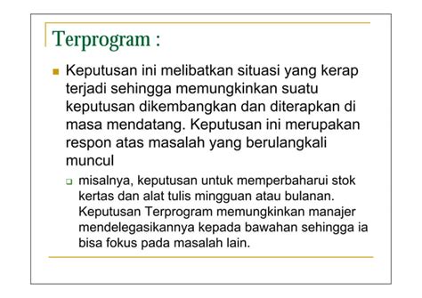 Materi Decision Support Systems DSS Pertemuan 1 PPT