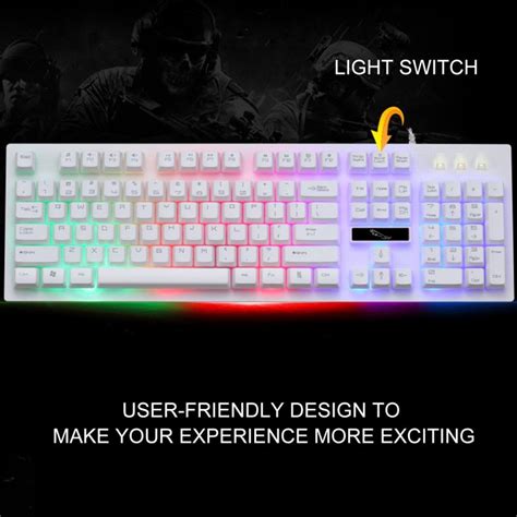 Wired Gaming Keyboard Usb Backlight Gaming Keyboar Vicedeal
