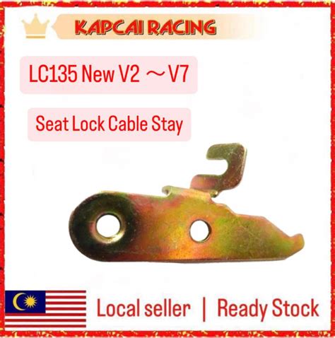 Yamaha Lc135 New 135lc New Lc 135 V2 V3 V4 V5 V6 V7 Seat Lock Cable Stay Tapak Wire Kusyen Tali