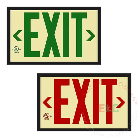 Photoluminescent Exit Signs Exit Light Co