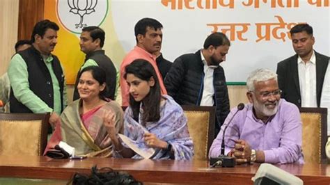 As Exodus Continues In Congress Raebareli Mla Aditi Singh Joins Bjp