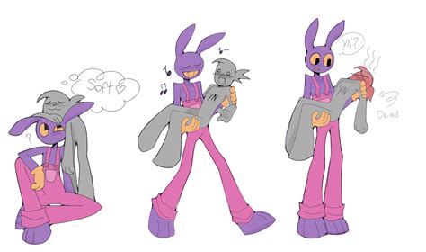 Jax X Yn In 2025 Cute Drawings Animated Cartoons Circus Art
