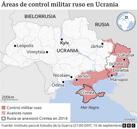 Los Mapas Que Muestran El Territorio Recuperado Por Ucrania Tras Su