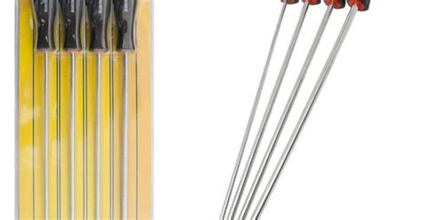 Set Of 4 Long Reach Torx Screwdriver Set Magnetic Grip Hand Tool Diy