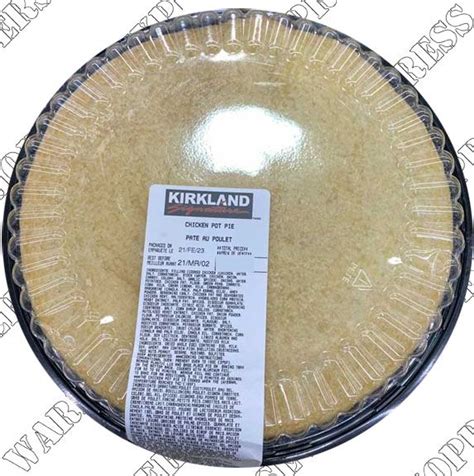 Kirkland Signature Chicken Pot Pie Warehouse Shoppers Express
