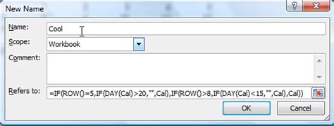Calendar In Excel With One Formula Array Entered Of Course Excel Tips Mrexcel Publishing