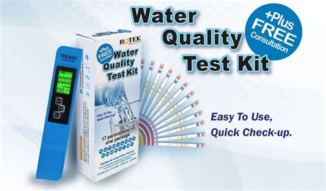 17 In 1 Water Quality Test Kit Rotekwater