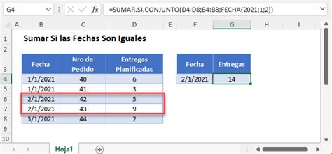 Sumar Valores Si Las Fechas Son Iguales Excel Y Google Sheets Automate Excel