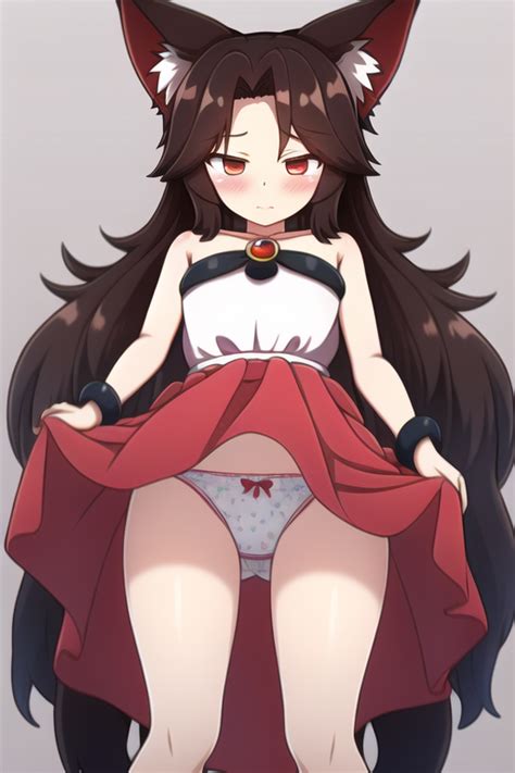Rule 34 Ai Generated Bow Panties Brooch Brown Hair Crying Embarrassed