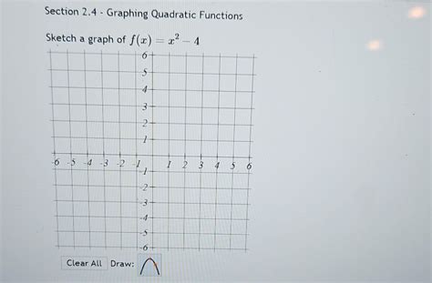 Solved Section 24 Graphing Quadratic Functions Sketch A