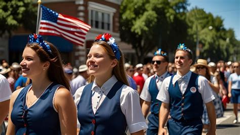 Usa Independence Day Parade A Celebration Of Freedom United States Of