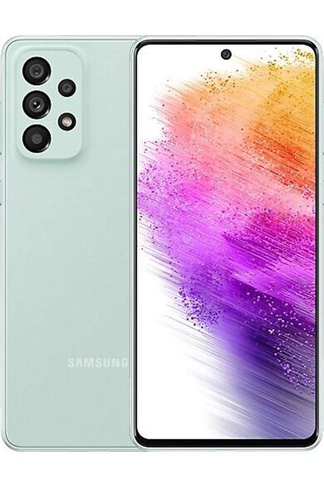 Samsung Galaxy A73 128 GB Yeşil Cep Telefonu (Samsung Türkiye Garantili ...