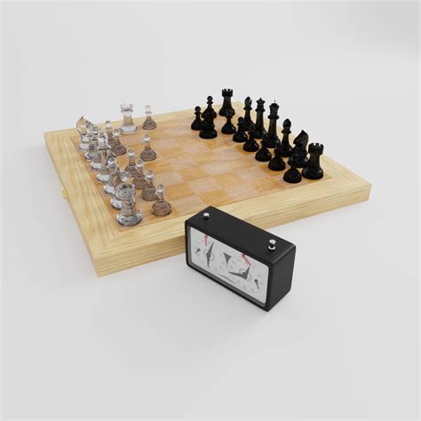 체스 게임 3d 모델 10 Blend Dae Fbx Obj Free3d