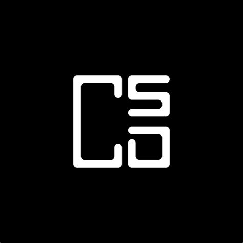 Csd Letter Logo Creative Design With Vector Graphic Csd Simple And