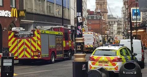 Gas Leak In Londons West End Forces Evacuation Of 1000 People From