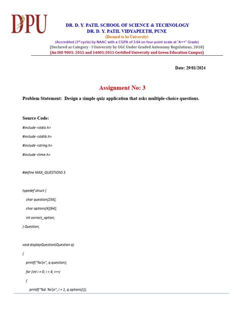 Pbl Lab Assignment 3 Pdf Object Oriented Programming Computing