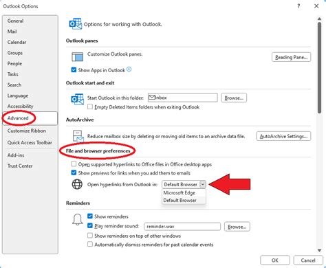 How To Open Outlook Links In Chrome Or Any Preferred Browser