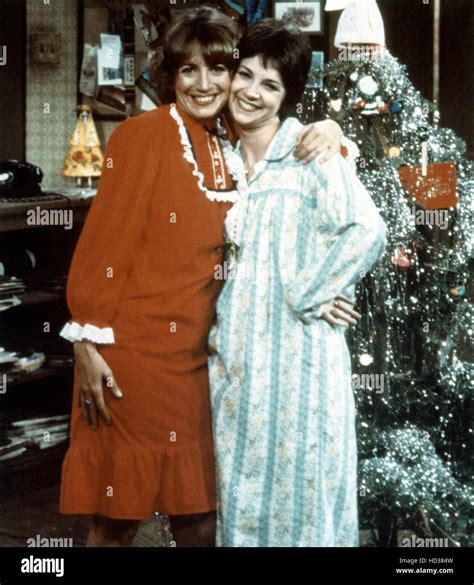 Laverne And Shirley From Left Penny Marshall Cindy Williams 1976