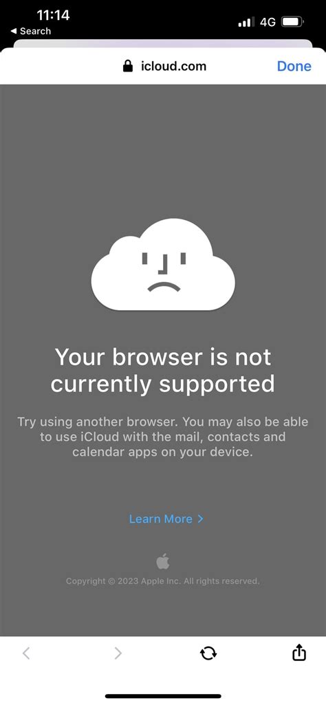 Icloud Link Problem R Iphone