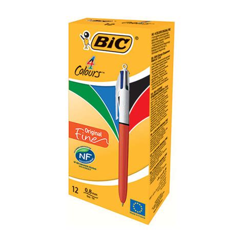 STYLO BILLE 4 COULEURS CLASSIC FINE