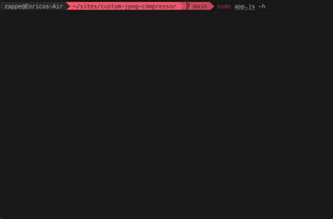 Github Enricozappa Customizable Jpeg Compressor Cli Tool To Compress