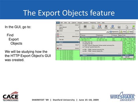 Ppt Adding Additional Functionality To The Wireshark Gui With Gtk