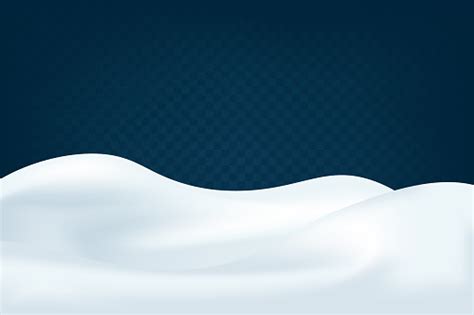 현실적인 눈 표류 겨울 눈 추상 배경 눈 모자와 냉동 풍경 크리스마스 또는 새해 장식 벡터 일러스트레이션 눈 냉동상태의 물에
