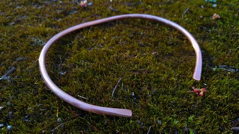 Thick Copper Torque Copper Neck Collar Copper Choker Copper Etsy