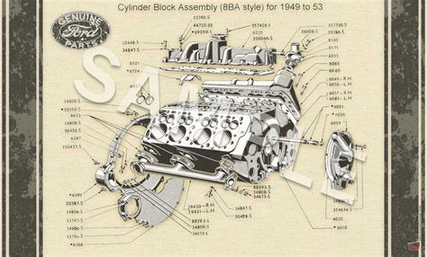Visual Breakdown Of The Ford Flathead V Engine