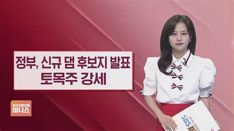 기업이슈 환경부 14년만에 다목적댐 건설 추진토목주 강세 네이버 Tv