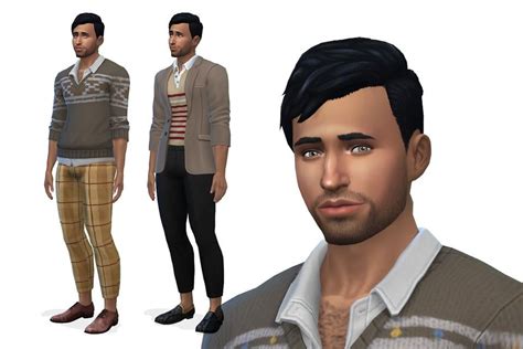 Tried Making Some Dark Academia Sims They Are All Occults Rthesims