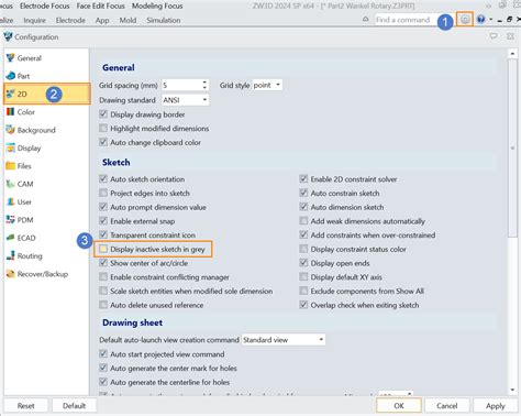 ★how To Customize Sketch Colors In Zw3d Technical Knowledge Base En Confluence