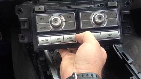 Jaguar Xf Selector Removal Youtube