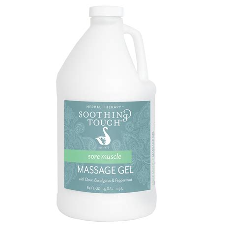 Sore Muscle Massage Gel 12 Gallon 3011799 306002 05 Massage